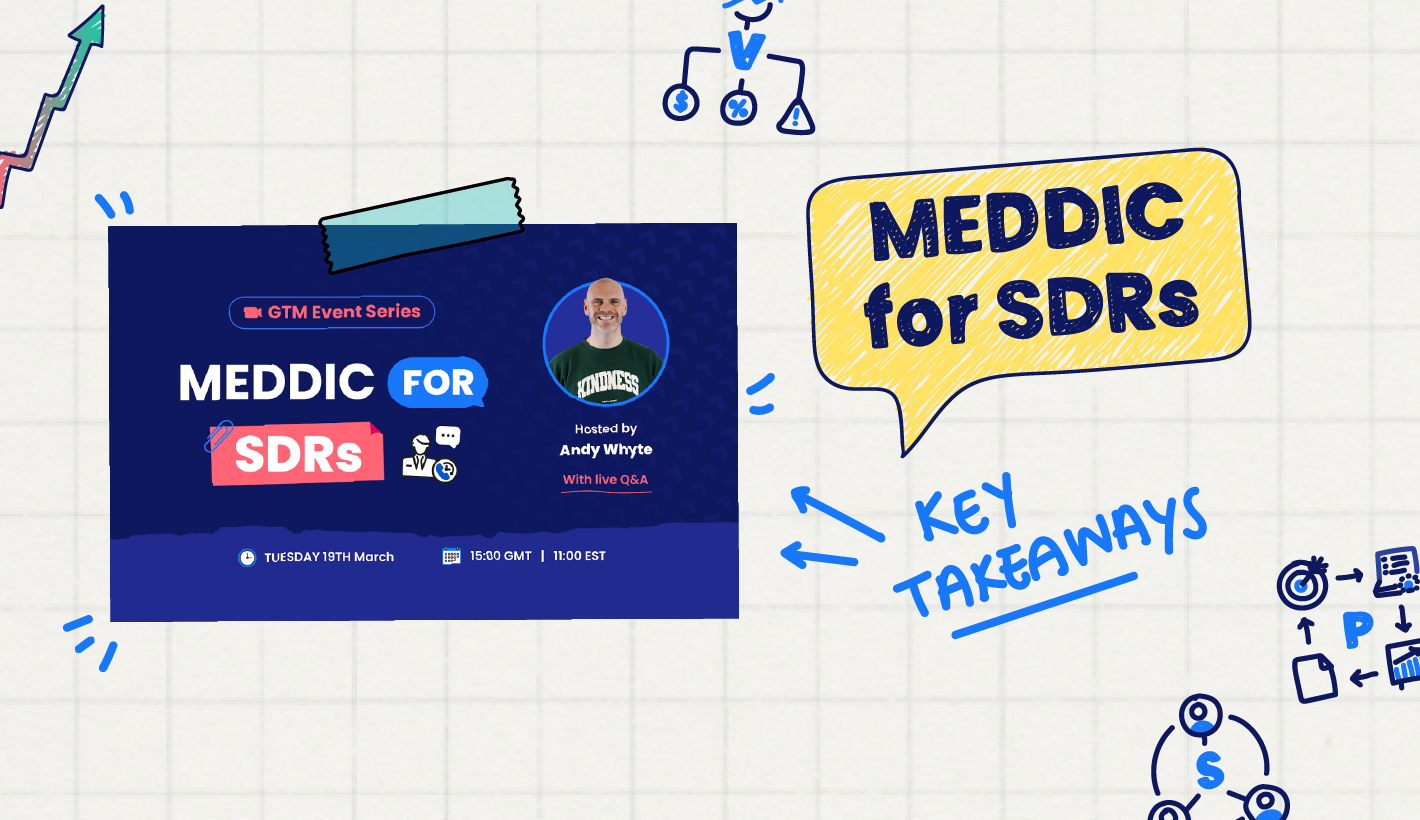 MEDDIC for SDRs: Live Webinar Takeaways